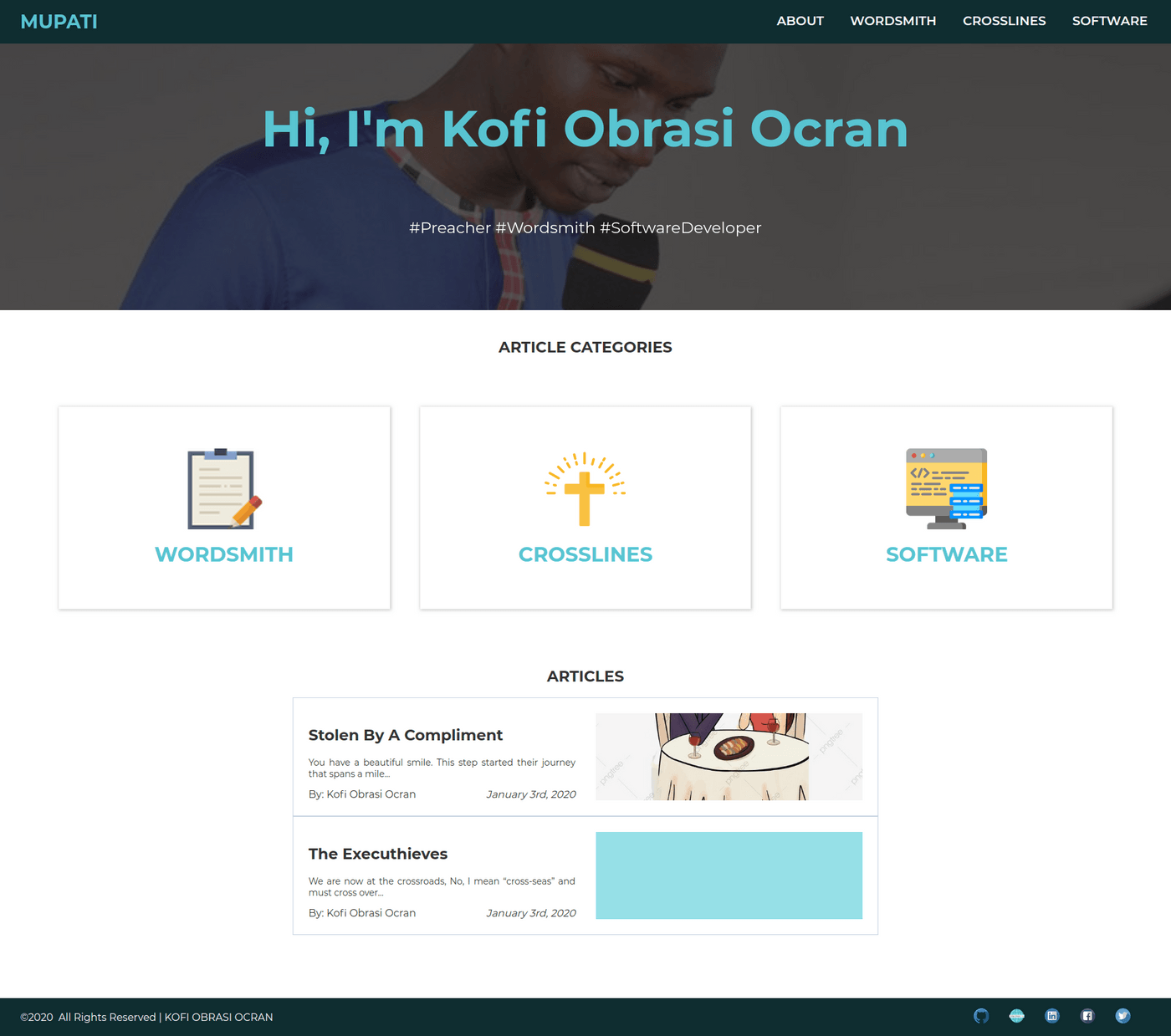 Kofi Mupati | Software Engineer